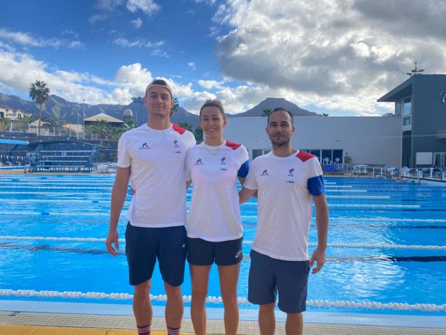 Stage avec l'Équipe de France A - Ligue Auvergne-Rhône-Alpes de Natation